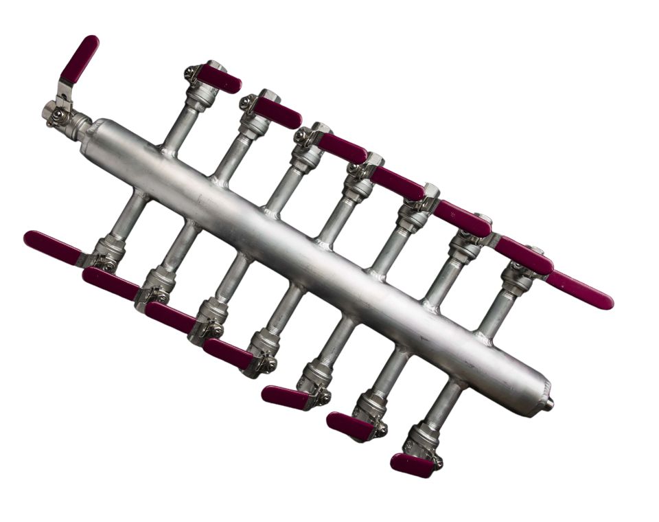Air Header Manifold Manufacturer | 4 to 16 Way | SS, Brass, Monel ...
